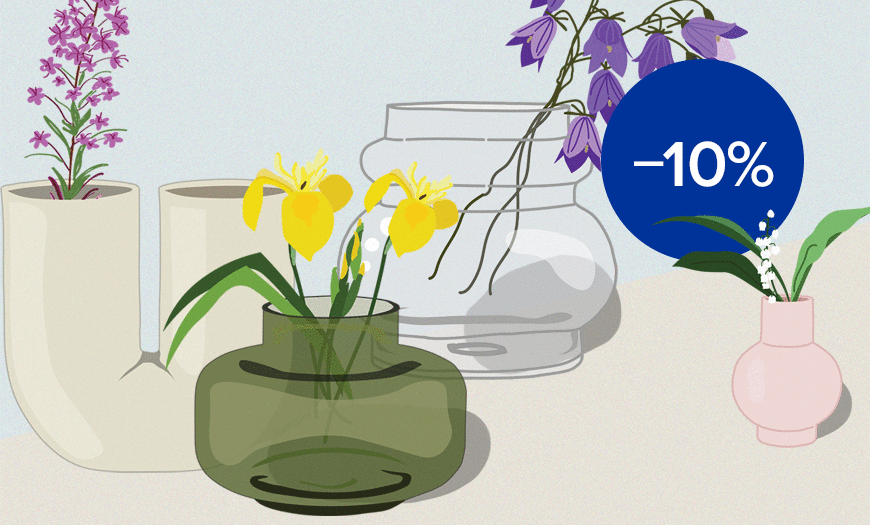 Midsummer magic – 10% off vases - EMSEKFLOL.COM